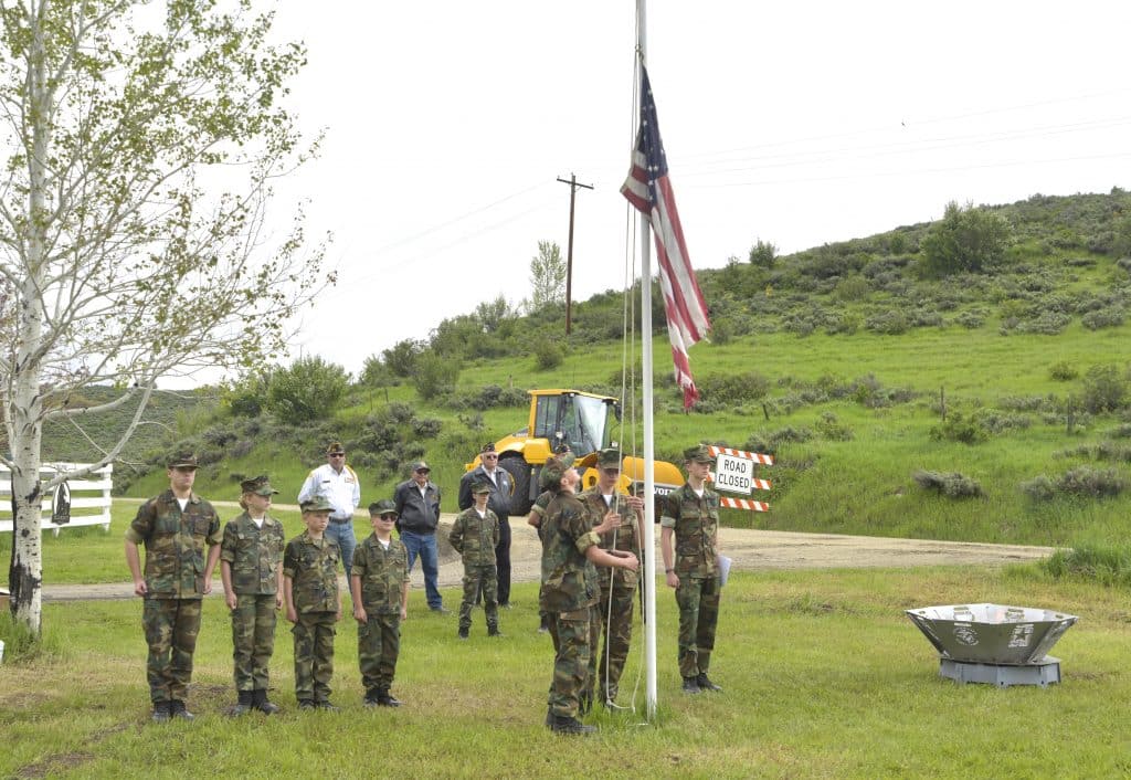 American flags retired at Warhorse Ranch | SteamboatToday.com